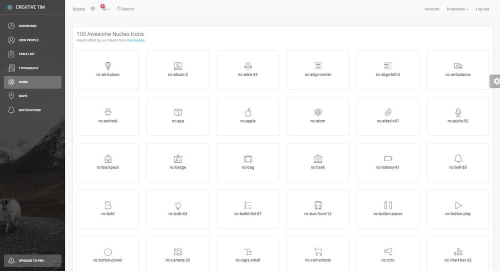 Light Bootstrap Dashboard React - Free Template Light Bootstrap Dashboard React - Free Template