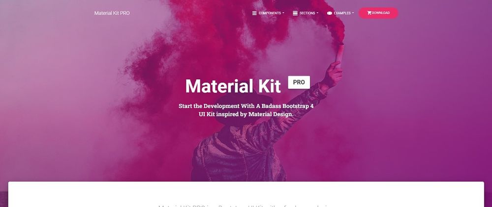 Material Kit - Premium Bootstrap UI Kit Material Kit - Premium Bootstrap UI Kit
